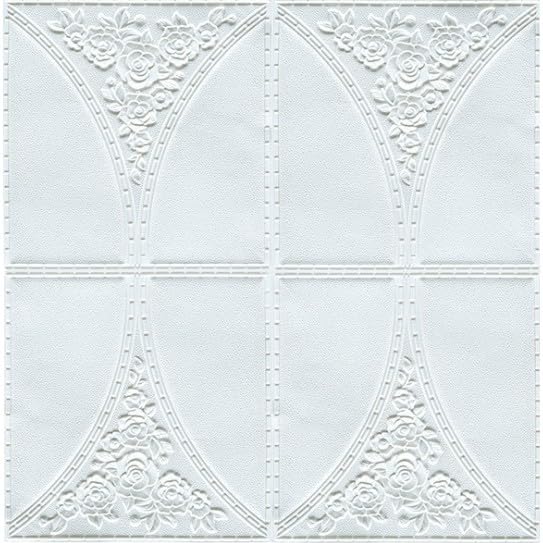 RUDVED 3D Flower Wallpaper PE Foam self Adhesive Flower Design Wall ...