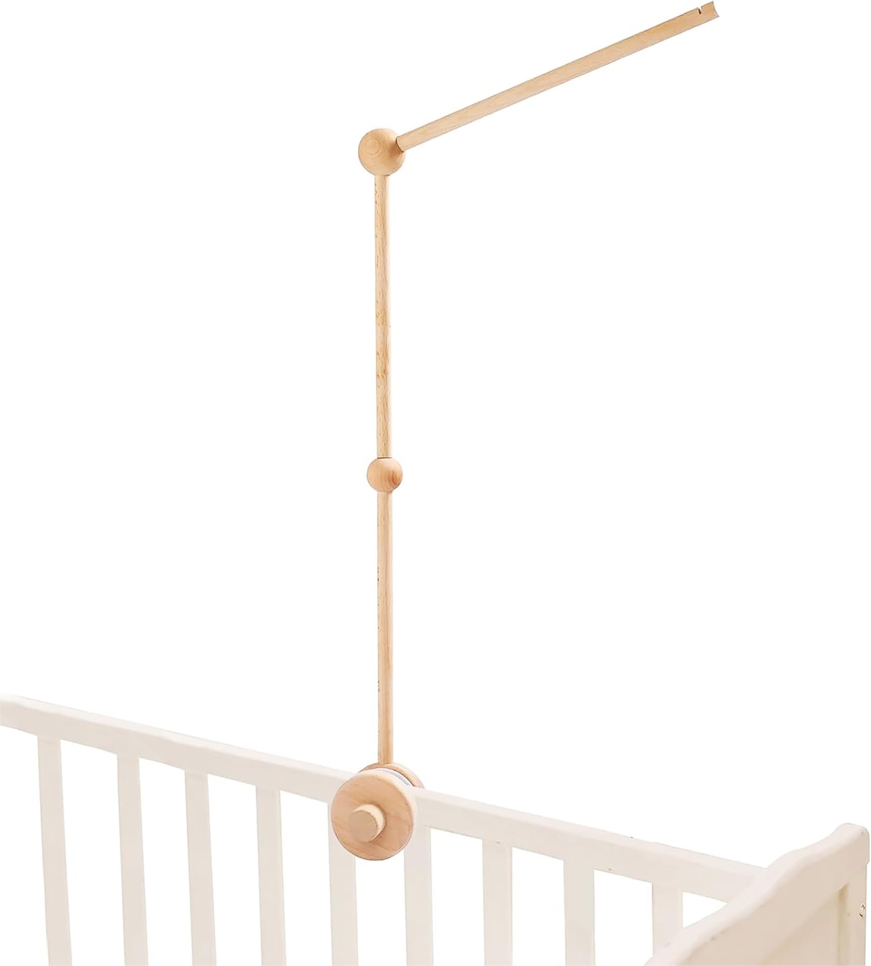 Amazon.com : Crib Mobile Arm - Wooden Baby Mobile Hanger for Crib (31 ...