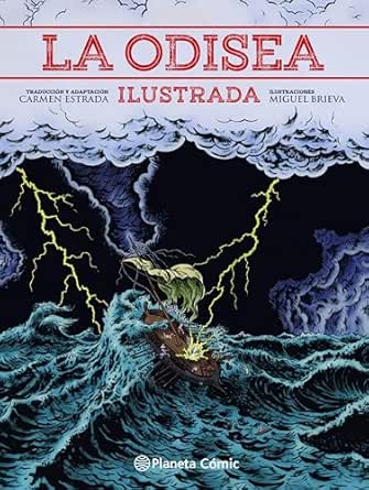 Amazon.com: La Odisea ilustrada (Novela gráfica española) (Spanish ...