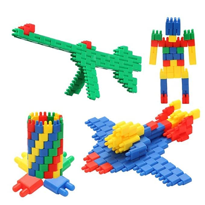 Buy MANTRA ENTERPRISES 150+ Building Blocks Hexagon Train Intellect ...