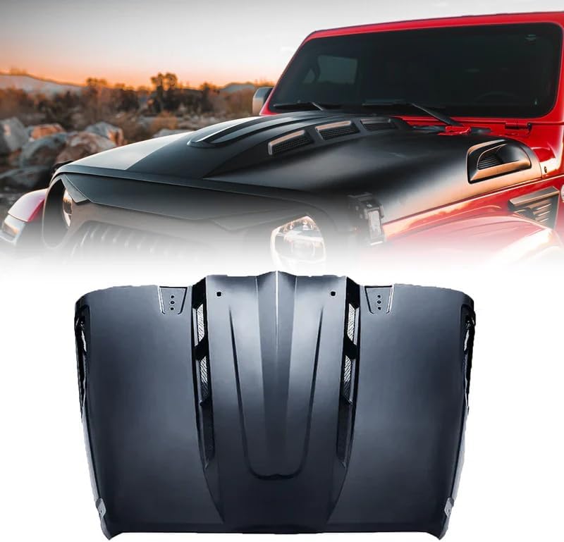 Amazon.com: Xprite Heat Dispersion Hood, Enhanced Engine Cooling ...