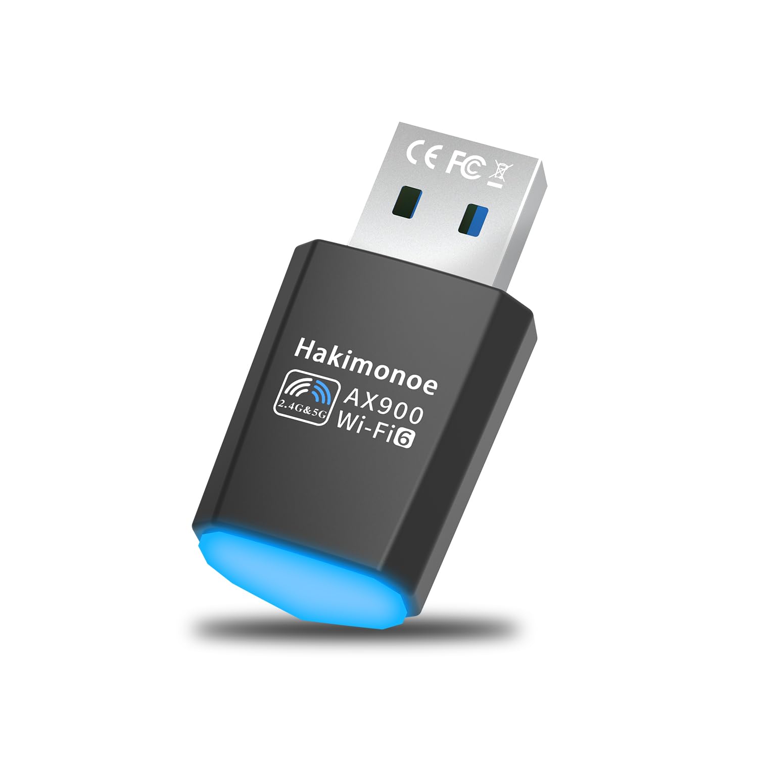 Amazon.com: Hakimonoe WiFi USB Adapter for PC Desktop, Latest Wi-Fi 6 ...