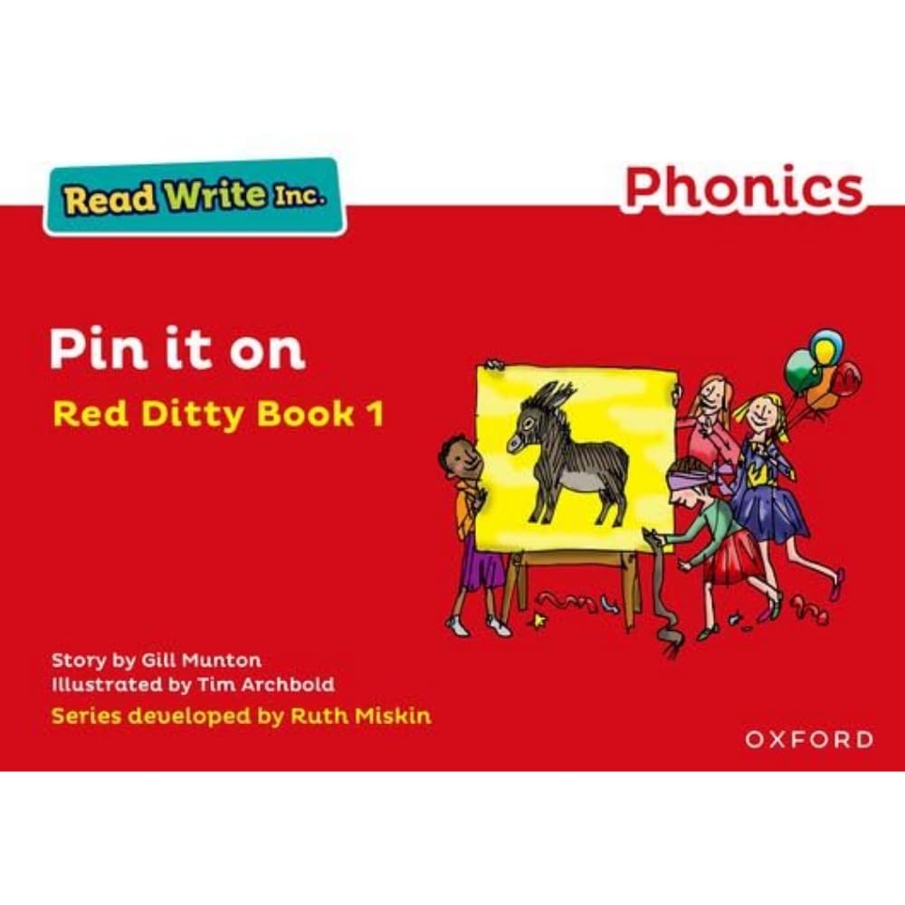 Pin It On (Red Ditty Book 1) (Read Write Inc. Phonics): Amazon.co.uk ...