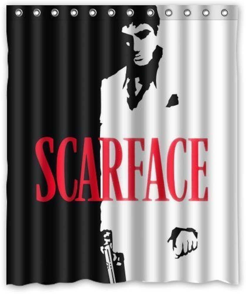 Scarface Bathroom Set Scarface Movie Poster, Retro Home Decor, Wall