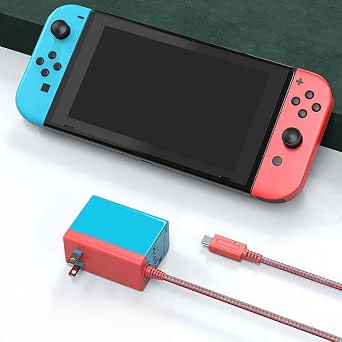 Amazon.co.jp: 39W 15V 2.6A Type C Charger, High Speed 5ft for Game ...