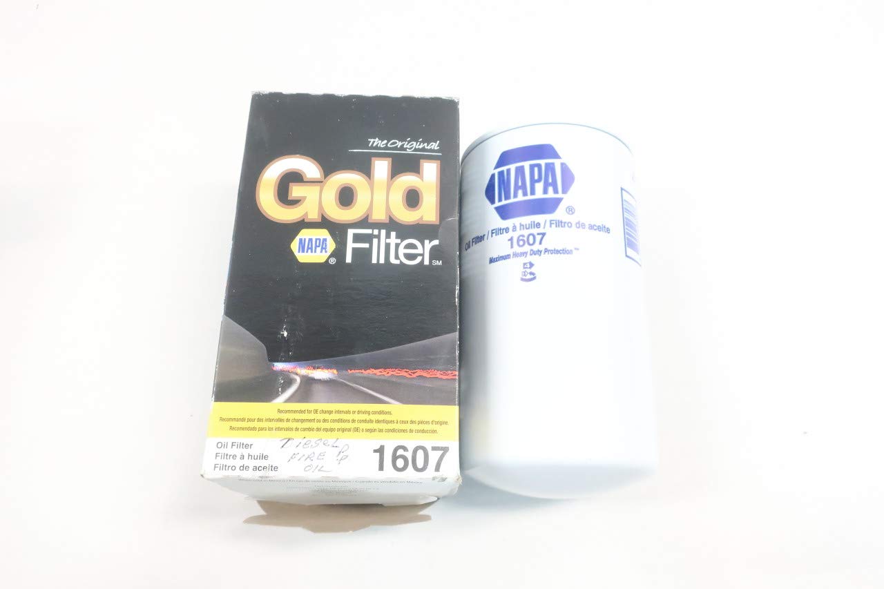 Amazon.com: NAPA 1607 Gold Oil Filter : Automotive
