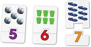 Learning Resources Numbers Puzzle Cards : Amazon.es: Juguetes y juegos