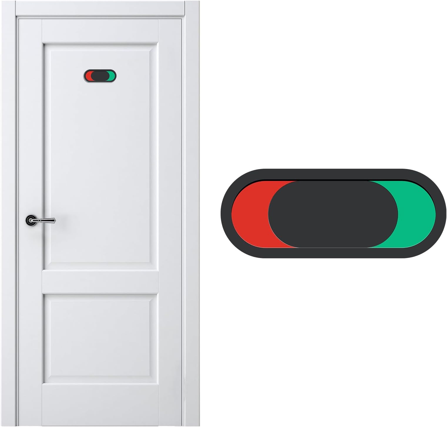 Privacy Door Do Not Disturb Sign, Magnetic Slider Door Sign Sliding ...