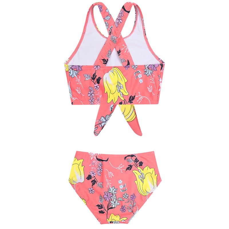 Snapklik.com : Girls Bathing Suit Swimsuits 2 Piece Tankini Bikini Size ...