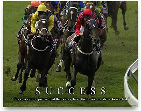 Amazon.com: Horse Motivational Poster Art Print 11x14 Cowboy Cowgirl ...