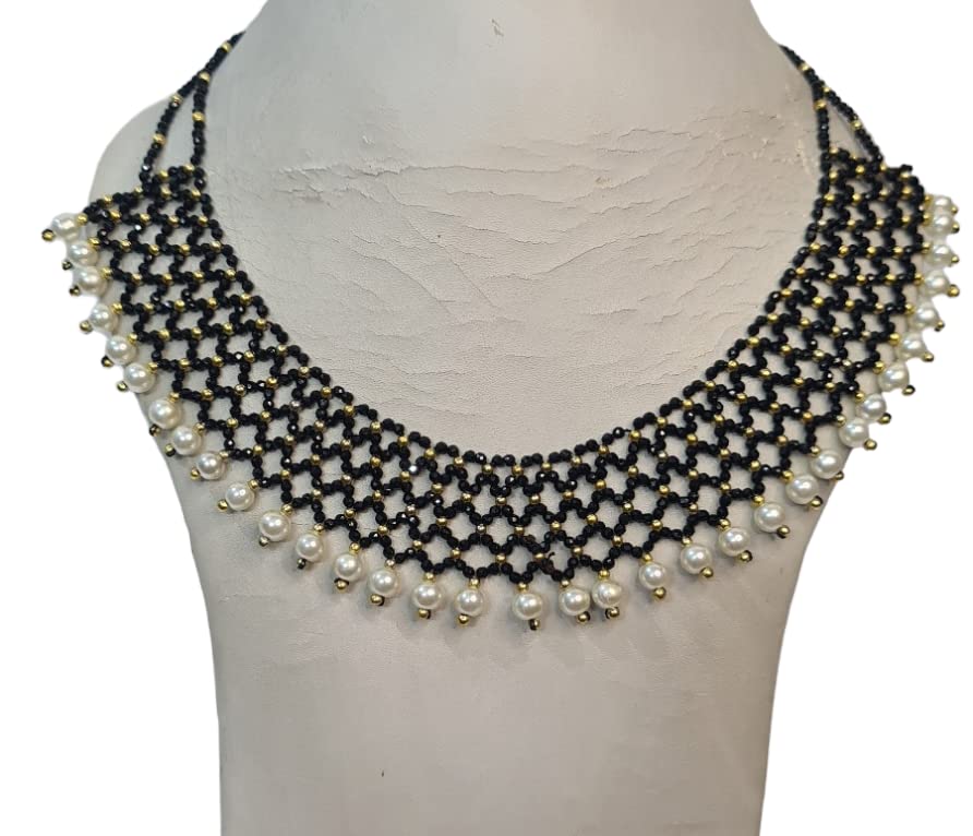 Buy Sai Lucky Fashion,Jali Mallai, Jali Chain,Spinel Glass Chain ...