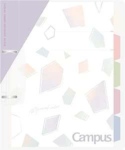 Amazon.com : Kokuyo Campus Refillable Notebook, B5 Slim 2 Ring Binder Notebook with 5 Subject ...