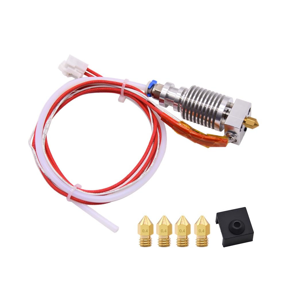 Amazon.com: Elves 3D Printer Parts Hot End Kit CR-10V2/CR-10 V3 Hotend ...