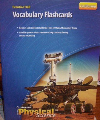 Vocabulary Flashcards (Focus on California Physical Science): Prentice ...