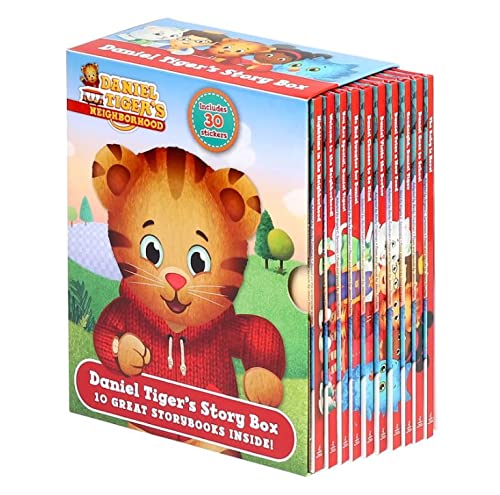 Daniel Tiger's Story Box - 10 Great Storybooks Inside! (Includes 30 ...