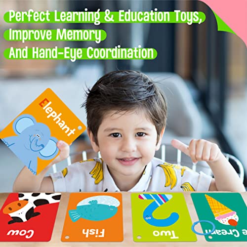 Snapklik.com : 50 PCS Kid First Cognitive Flashcards,Double Sided ...