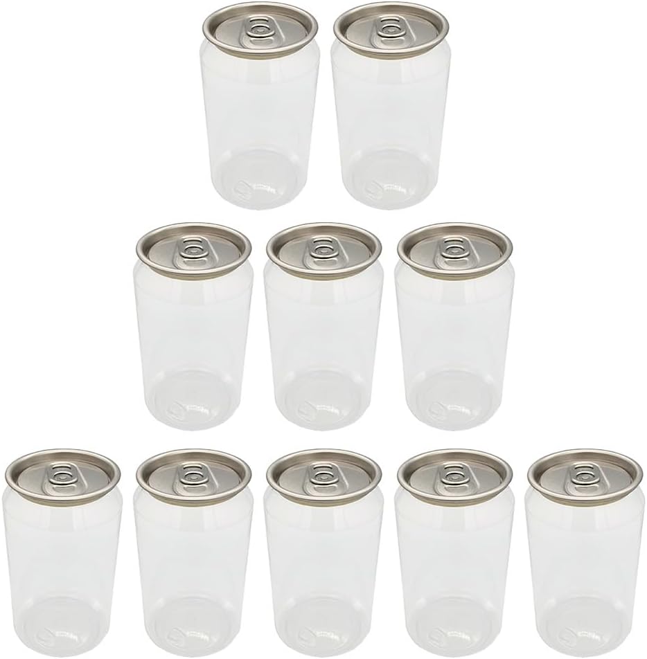 Amazon.com: BESTonZON 10 Pcs Reusable Can Shaped Plastic Cups - Beer ...