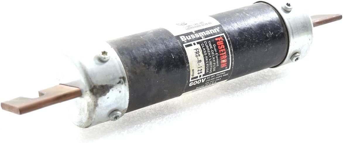 Bussmann FRS-R-125 Fuse, 125A, 600VACM Class RK5 - Cartridge Fuses ...