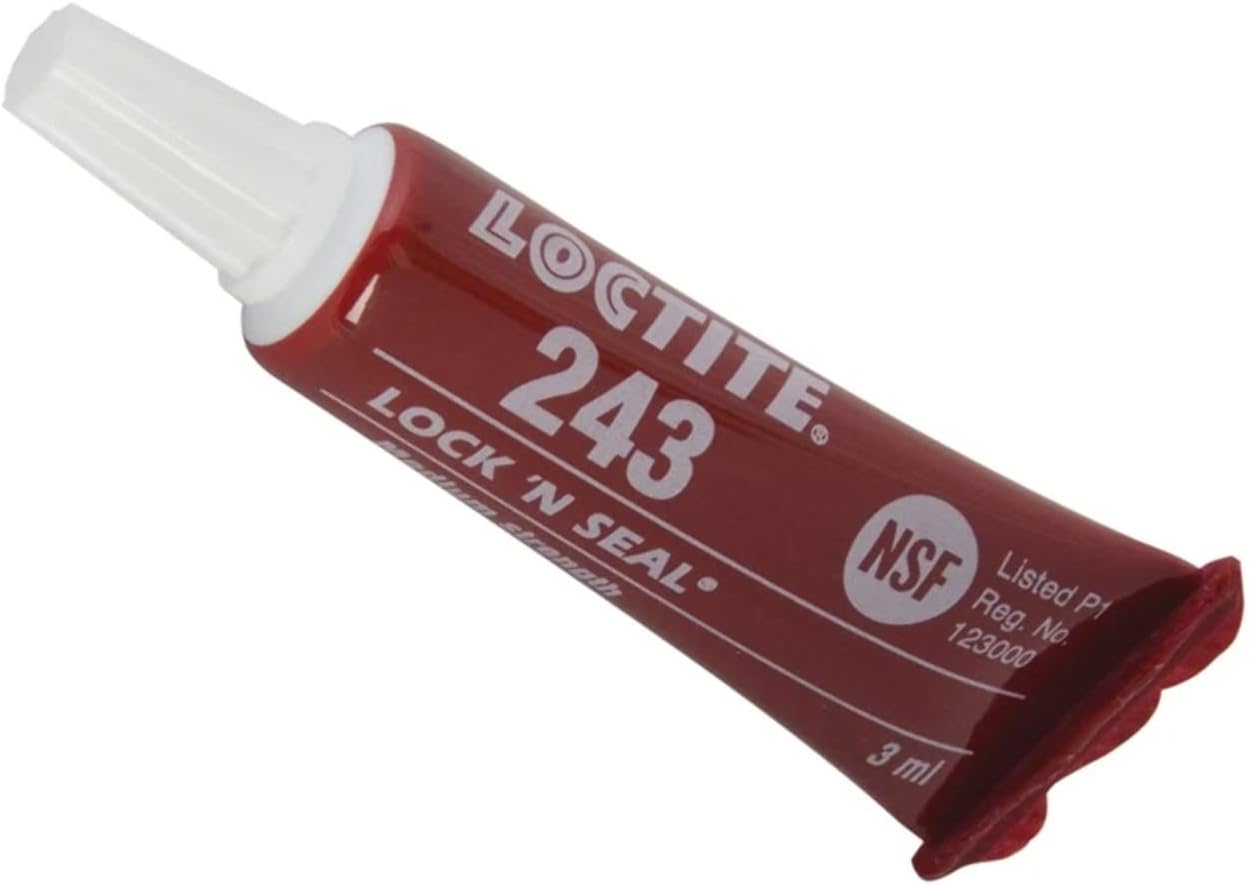 LOCTITE 243 Lock 'N' Seal Fast Acting Thread Lock and Sealant 3ml ...