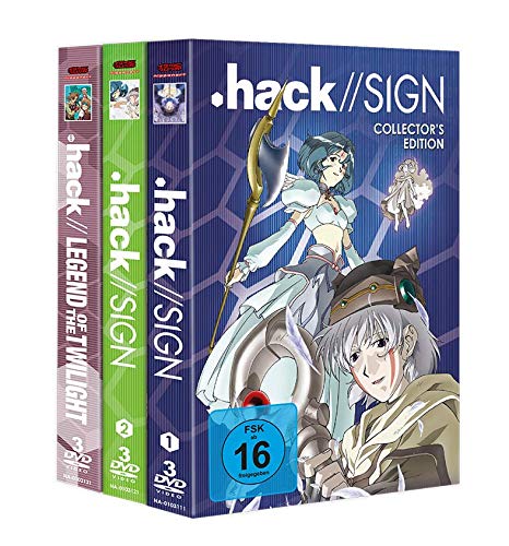 hack//Sign + hack//Legend of the Twilight Komplett-Bundle DVD: Amazon ...