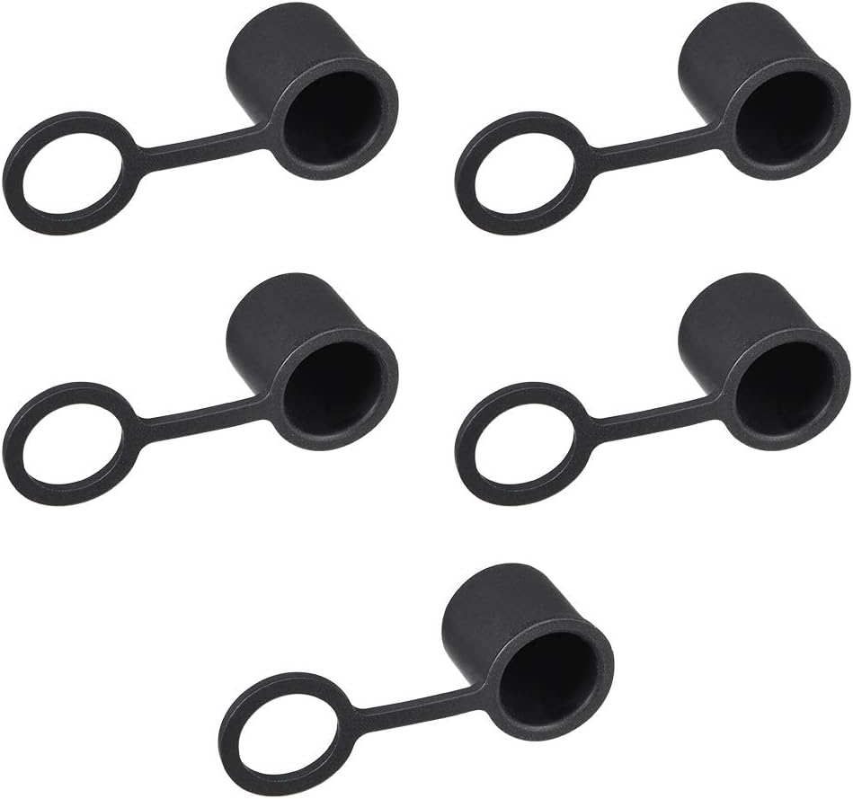 Amazon.com: uxcell 5pcs BNC Silicone Protectors Cap Port Cover Anti ...