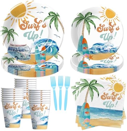 Amazon.com: Lake Life Birthday Party Supplies Set - Summer Party ...