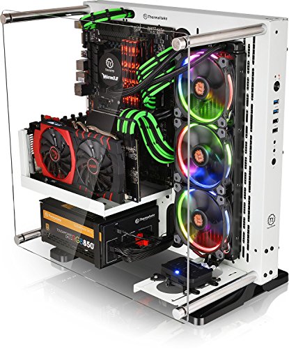 Thermaltake Core P3 SE Snow Edition ATX Open Frame Panoramic Viewing Tt ...