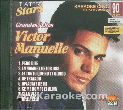 Manuelle, Victor - Latin Stars-Karaoke CD+G (Grandes exitos de Victor ...