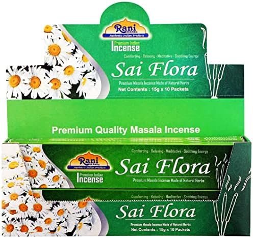 Amazon.com: Rani Sai Flora Incense (Premium Masala Incense Made of ...