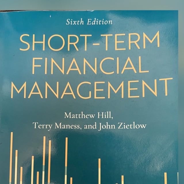 Amazon.com: Short-Term Financial Management: 9781516565245: Hill ...
