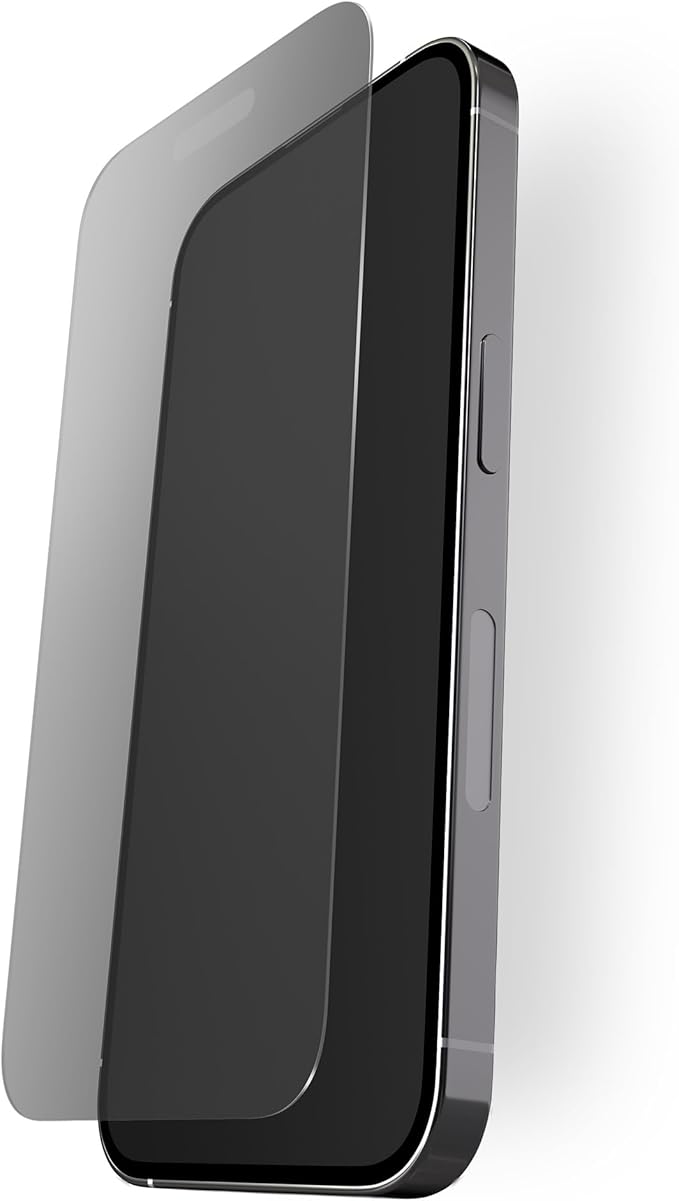 Amazon.com: BodyGuardz Pure 3 Privacy Screen Protector for iPhone 15 ...