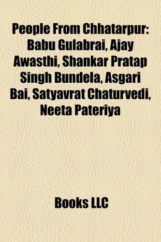 People from Chhatarpur: Babu Gulabrai, a : Llc, Books: Amazon.es: Libros