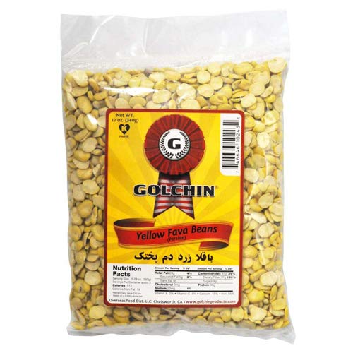 Amazon.com : Golchin Yellow Fava Beans 12 oz, 3pk : Grocery & Gourmet Food