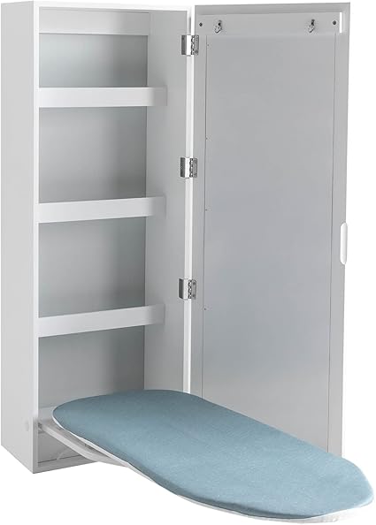 Amazon.com: Folding Ironing Board Wall Mounted Ironing Board Cabinet ...