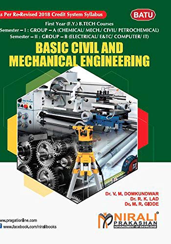 BASIC CIVIL AND MECHANICAL ENGINEERING eBook : Dr. V. M. DOMKUNDWAR, Dr ...