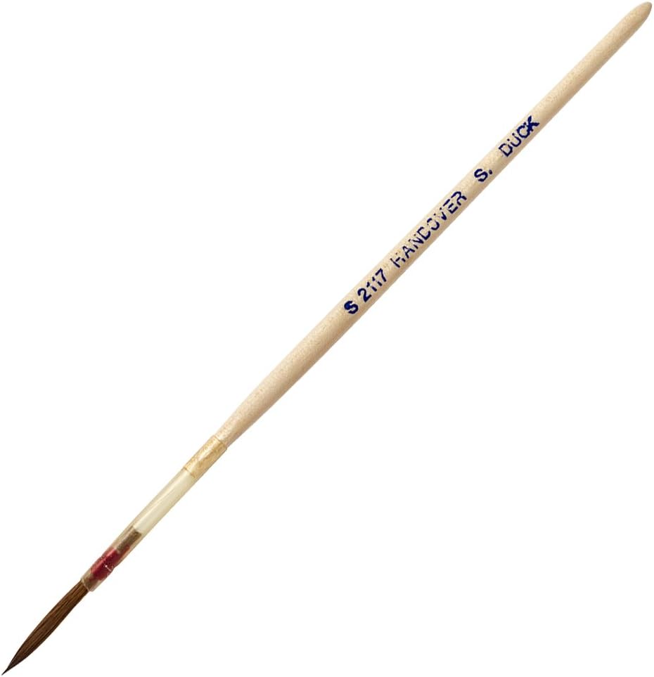 Amazon.com: Handover : Pure Sable Pointed Signwriting Brush in Quill ...