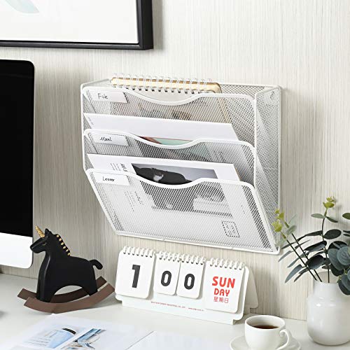 Snapklik.com : EasyPAG Office 3 Pocket Wall File Folder Holder Hanging ...