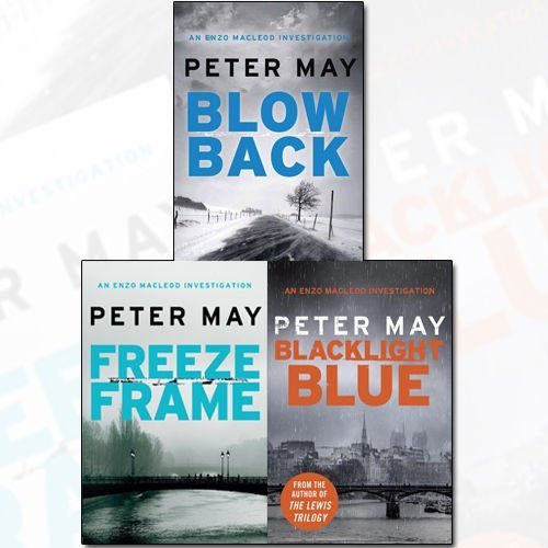 Peter May The Enzo Files Collection 3 Books Bundle (Blacklight Blue: An ...