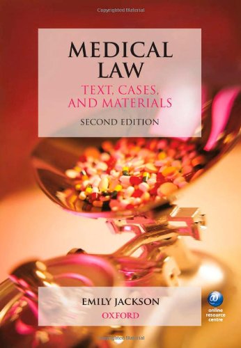 Medical Law: Text, Cases, and Materials (Text Cases & Materials ...