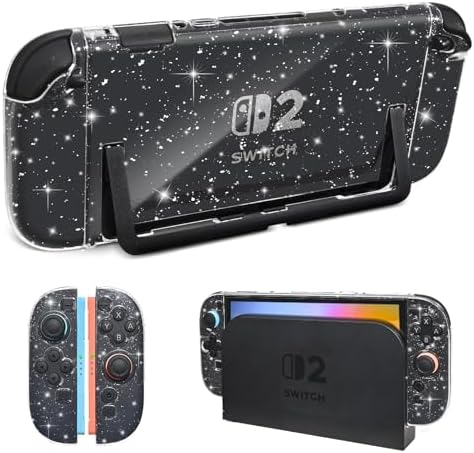 Amazon.com: DLseego Protective Glitter Case Compatible for Nintendo ...