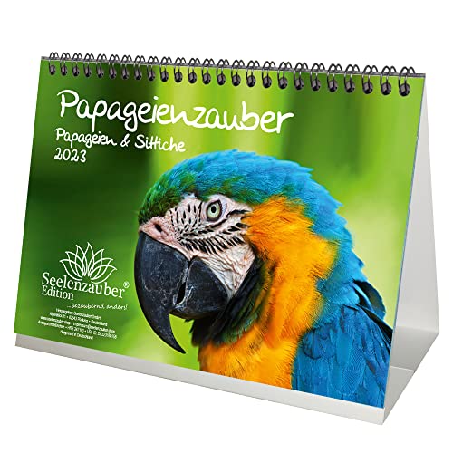 Parrot Magic Parrots and Parakeets DIN A5 Desk Calendar for 2023 ...