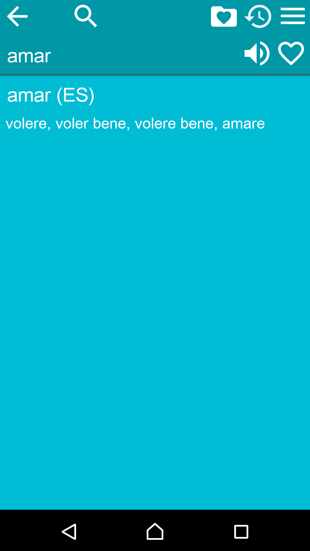 Spanish Italian Dictionary Free - App on Amazon Appstore