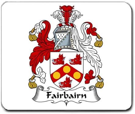 Amazon.com: Fairbairn or Fairburn I Family Crest Coat of Arms Mouse Pad ...