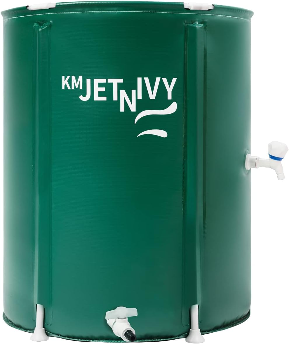 Amazon.com : 100 Gallon Collapsible Rain Barrel,Portable Rainwater ...