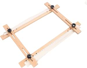 Masyrt Adjustable Needlepoint Embroidery Tapestry Scroll Frame ...