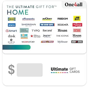 The Ultimate Home eGift Card - Delivered via email (AU Only) : Amazon.com.au: Gift Cards