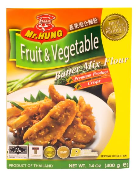 Amazon.com : Mr.HUNG Fruit & Vegetable Batter Mix Flour (400Gx24BOXES ...