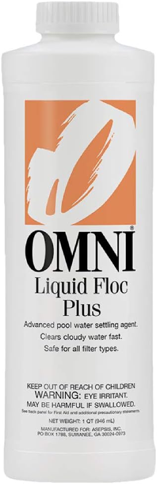 Amazon.com : Omni Liquid Floc Plus (1 qt) : Patio, Lawn & Garden