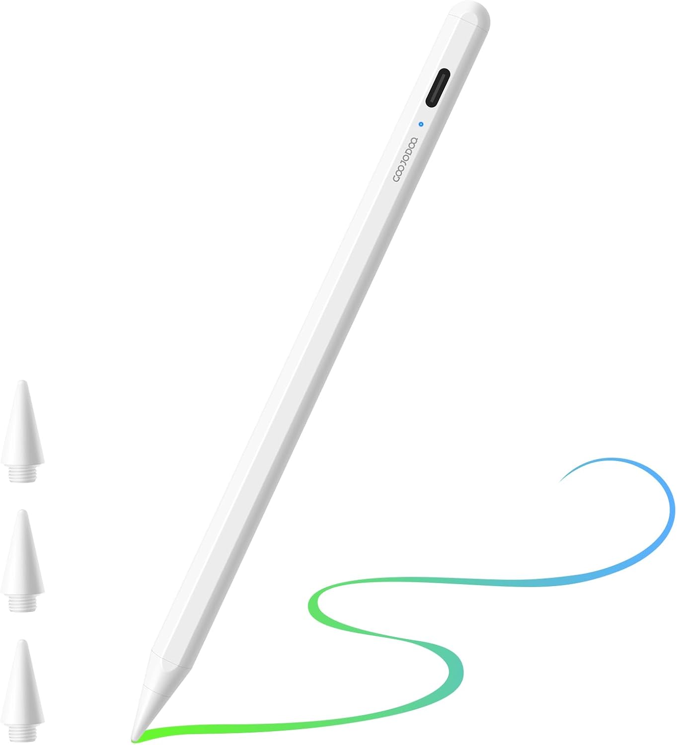 Amazon.com: GOOJODOQ Stylus Pen for iPad 2018-2025,Supports Battery ...