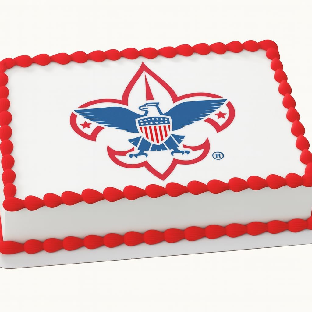 Amazon.com: Scouting America Cake Topper – Scouting America Logo Party ...